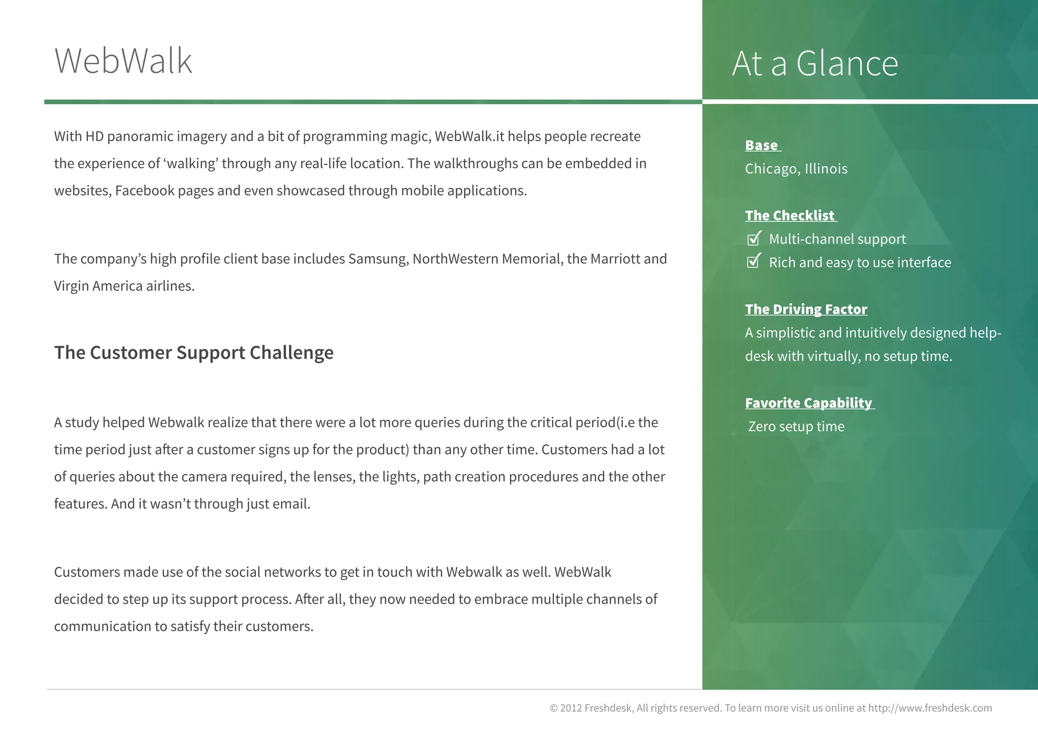 Case Study - Webwalk | PDF