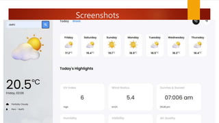 web weather application ppt.pptx