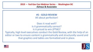 FED GOV CON - Proposals - Color Team Reviews | PPTX