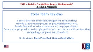 FED GOV CON - Proposals - Color Team Reviews | PPTX