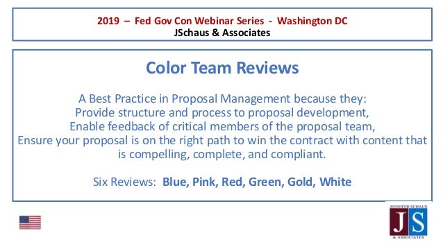 FED GOV CON - Proposals - Color Team Reviews
