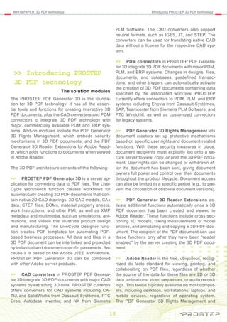 3D PDF Technology from PROSTEP | PDF