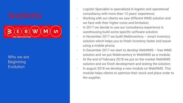 Web wms presentation | PPT