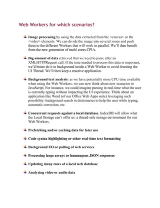 Web workers | PDF