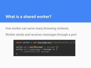 Web workers | PPT | Free Download