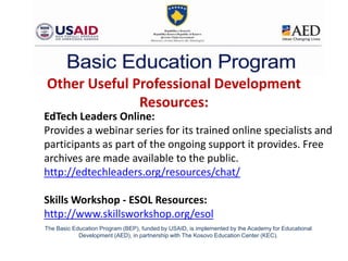 Web-based Resources for Learning and Teaching | PPT