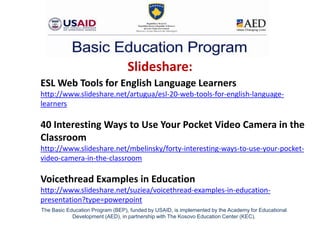 Web-based Resources for Learning and Teaching | PPT