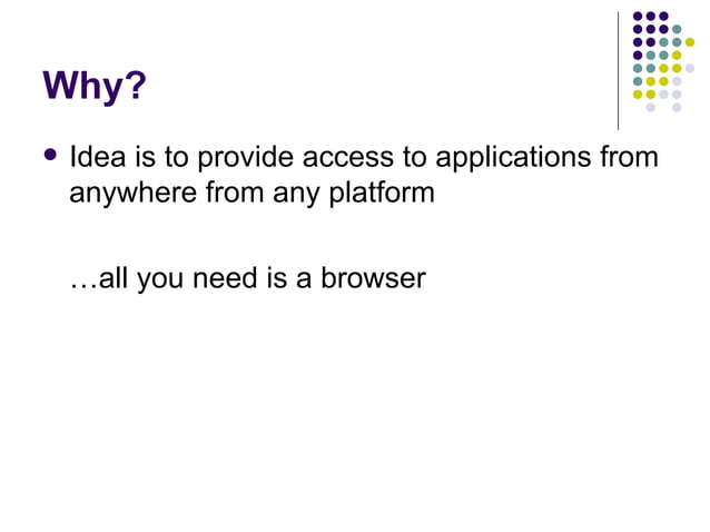 Web based desktop | PPT
