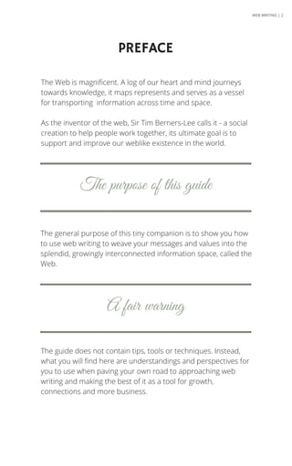 Web Writing Guide | PDF