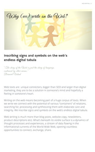 Web Writing Guide | PDF