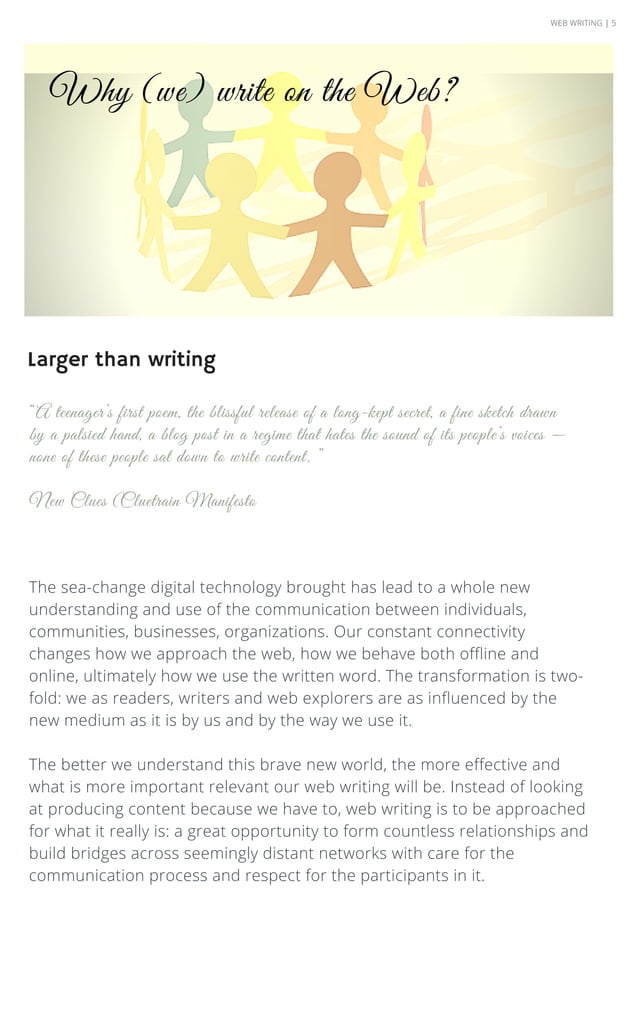 Web Writing Guide | PDF