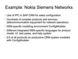 VClipse – Xtext-based IDE for the SAP Variant Configurator | PDF