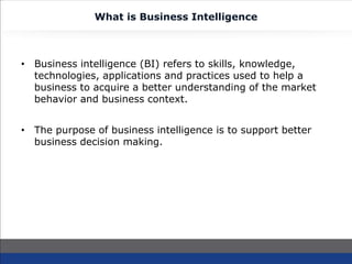 WebXpress Business Intelligence Capability | PPT