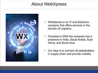 WebXpress Corporate Presentation | PPTX