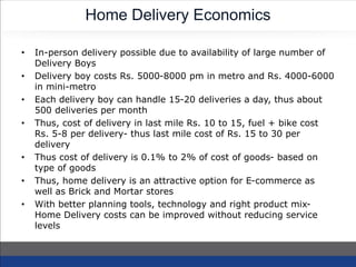 Web xpress Home Delivery Solution (HDS) | PPT