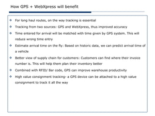 WebXpress Fleet Management Solution | PPTX