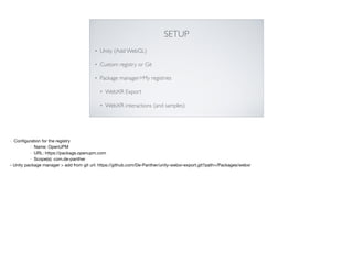 Web xr:vr getting started | PPT