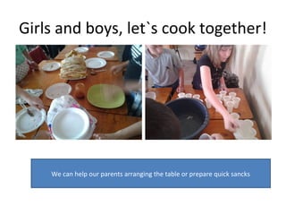 We can cook together | PPT