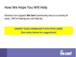 We can powerpoint | PPT