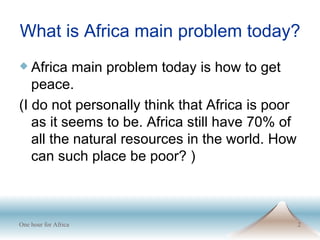 Africa leaders evaluation | PPT