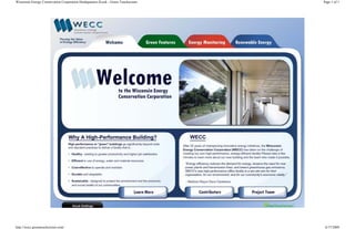 WECC Building- Sustainabilty Presentation, Madison, Wi | PPT