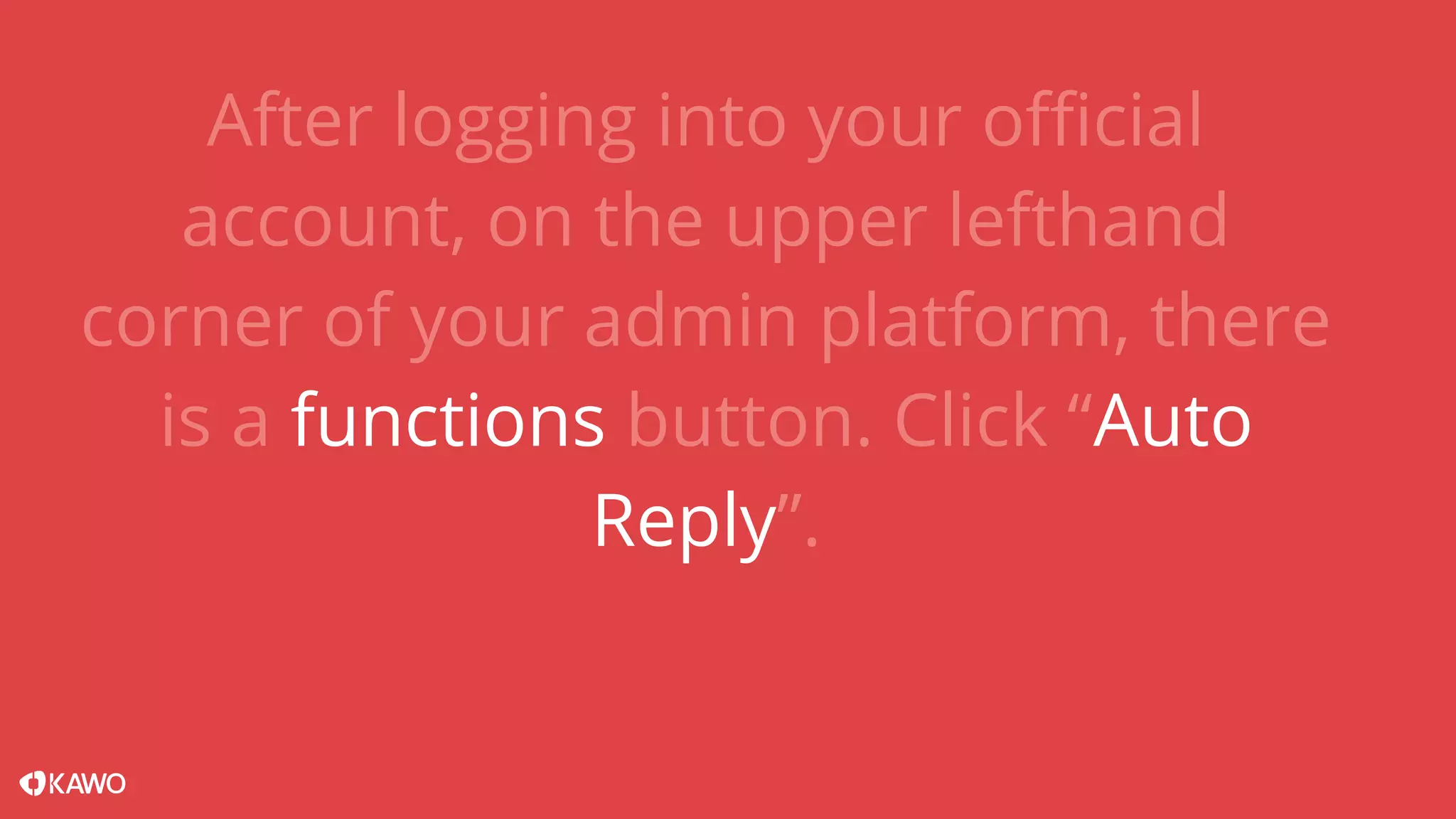 How to: Create a WeChat Auto Reply | PDF