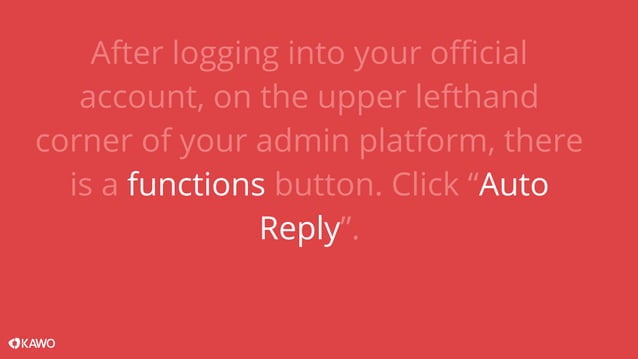 How to: Create a WeChat Auto Reply | PDF