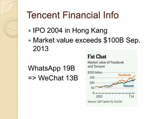 Tencent WeChat company review | PPT | Free Download