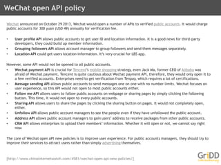 WeChat | PPTX | Social Networking | Internet