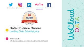 Data Science Career Insights by WeCloudData | PPT
