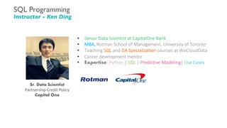 SQL for Data Science | PDF