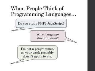 Programming Languages for Biological Modeling | PPT