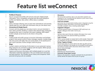 weConnect - the Enterprise | PPT