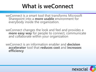 weConnect - the Enterprise | PPT