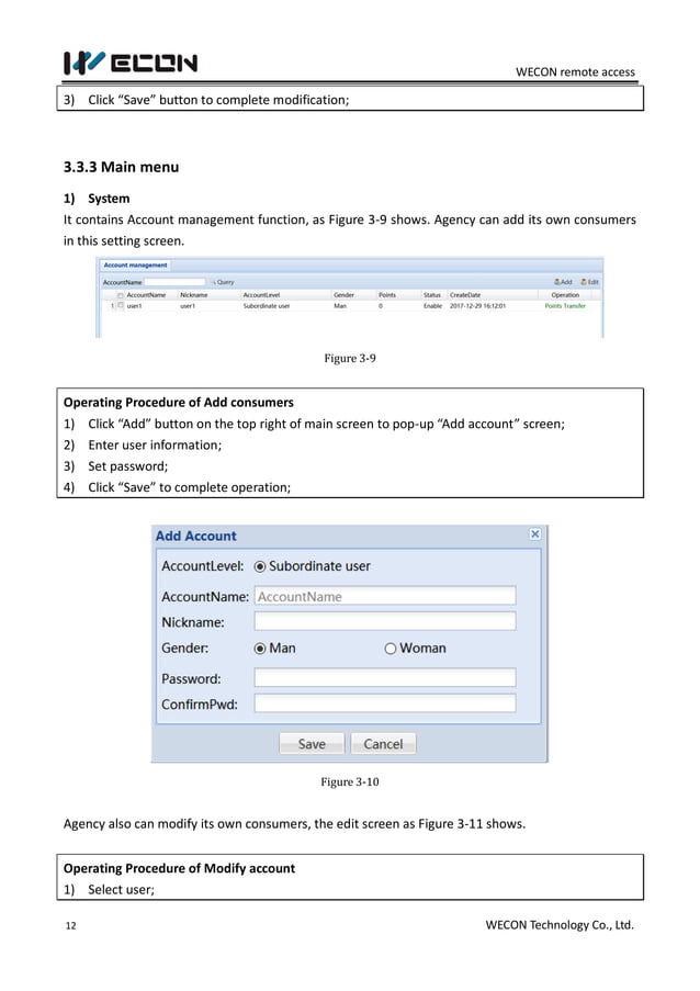 WECON Remote Access User Manual | PDF | Operating Systems | Computer Software and Applications