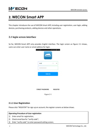WECON Remote Access User Manual | PDF