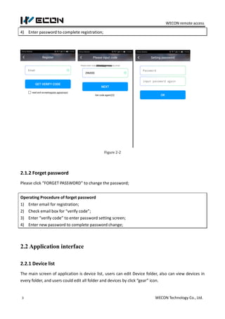 WECON Remote Access User Manual | PDF