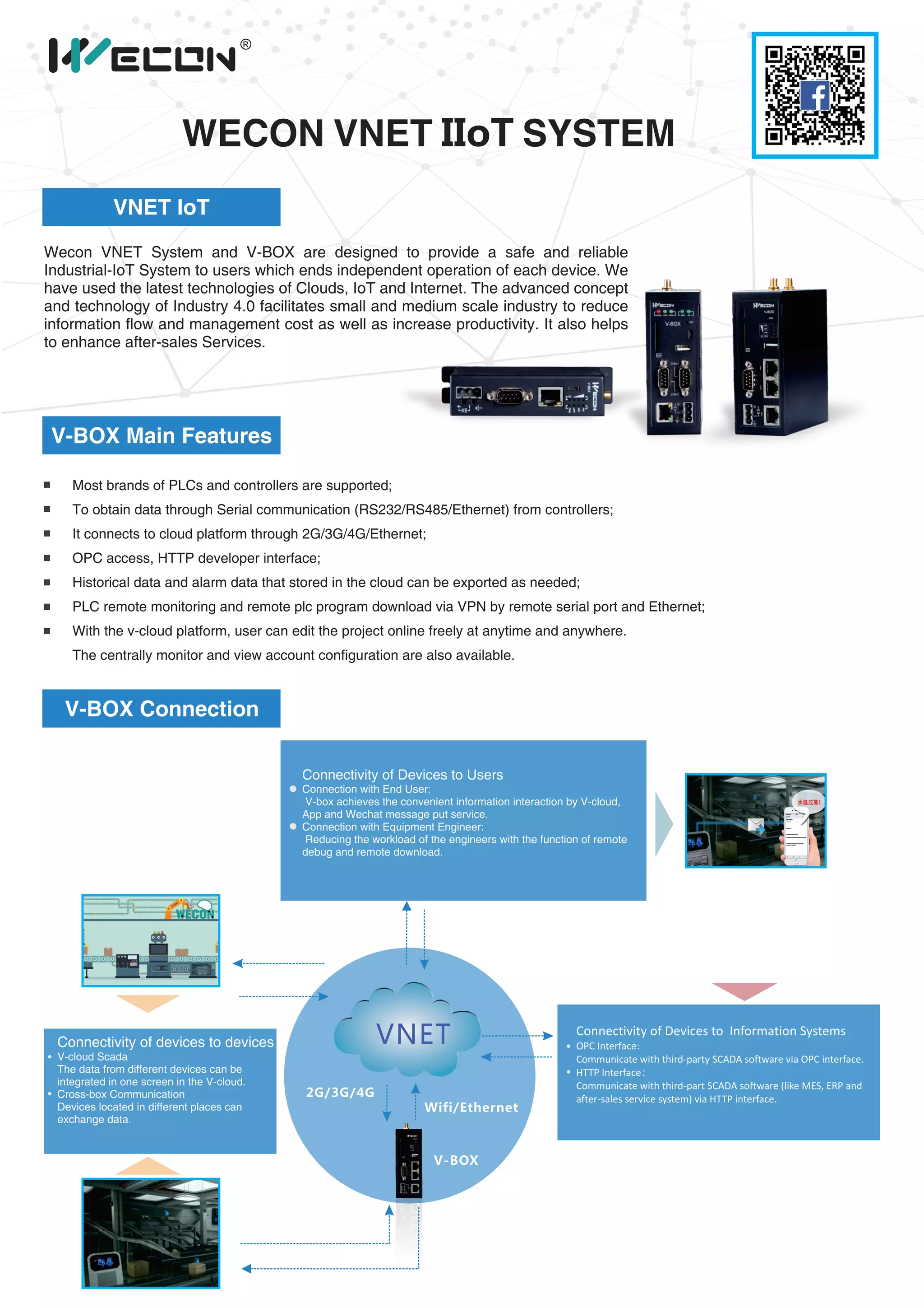 Wecon V-NET IIoT System | PDF