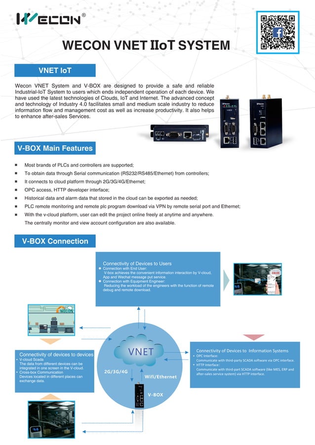 Wecon V-NET IIoT System | PDF