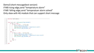 WECON V-BOX Lua Configration | PDF