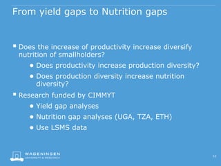 WUR research of food systems | PPTX
