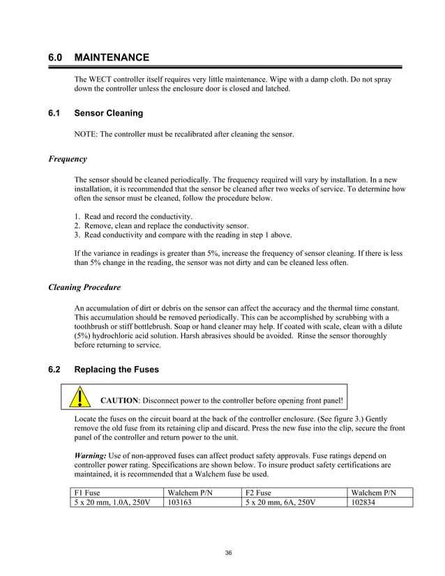 WECT400 Series Cooling Tower Conductivity Controller.pdf | Home ...