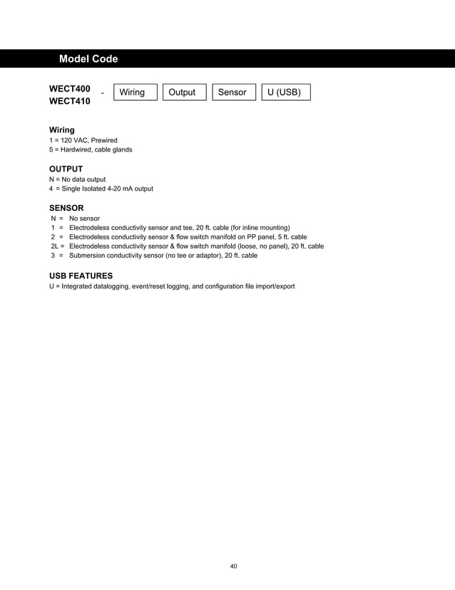 WECT400 Series Cooling Tower Conductivity Controller.pdf | Home ...