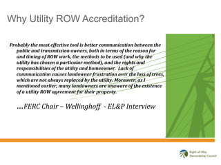 Addressing System Reliability and Ecological Concerns with Right-of-Way ...