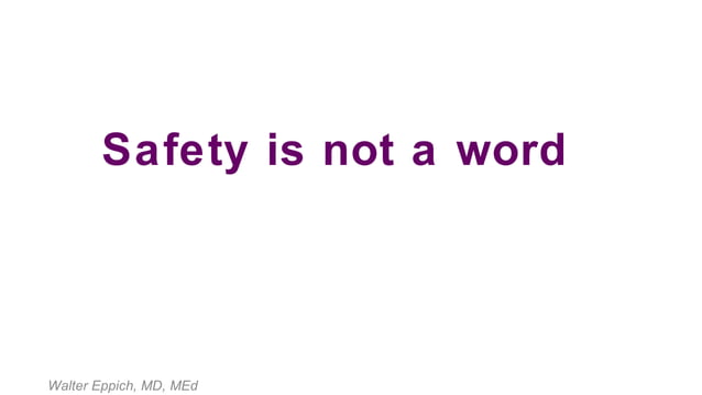 Walter Eppich - Interprofessional Communication: Challenges and ...