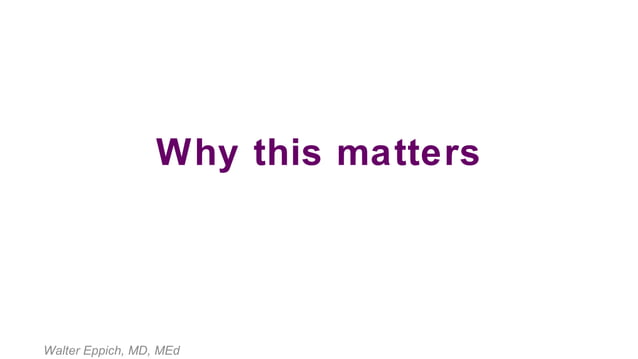 Walter Eppich - Interprofessional Communication: Challenges and ...