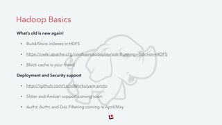 Hadoop-scale Search with Solr | PPT