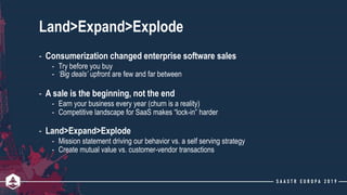 Land, Expand, Explode: How to Win the Long-Game in SaaS with Egnyte | PPTX
