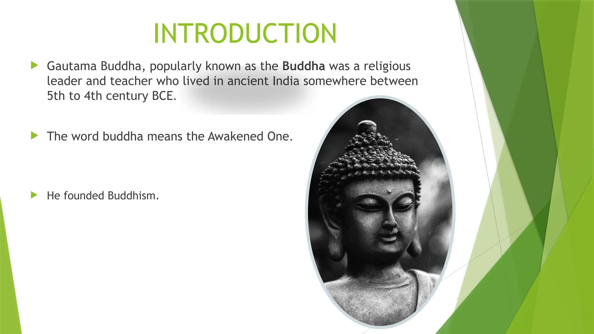 My Ideal Person- Gautama Buddha (Siddhartha) | PPTX