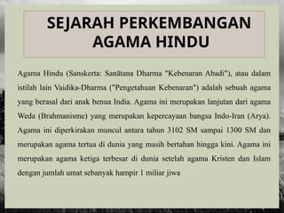 PEMBAGIAN KITAB SUCI WEDA , MANTRA SAMHITA, BRAHMANA, ARANYAKA DAN ...